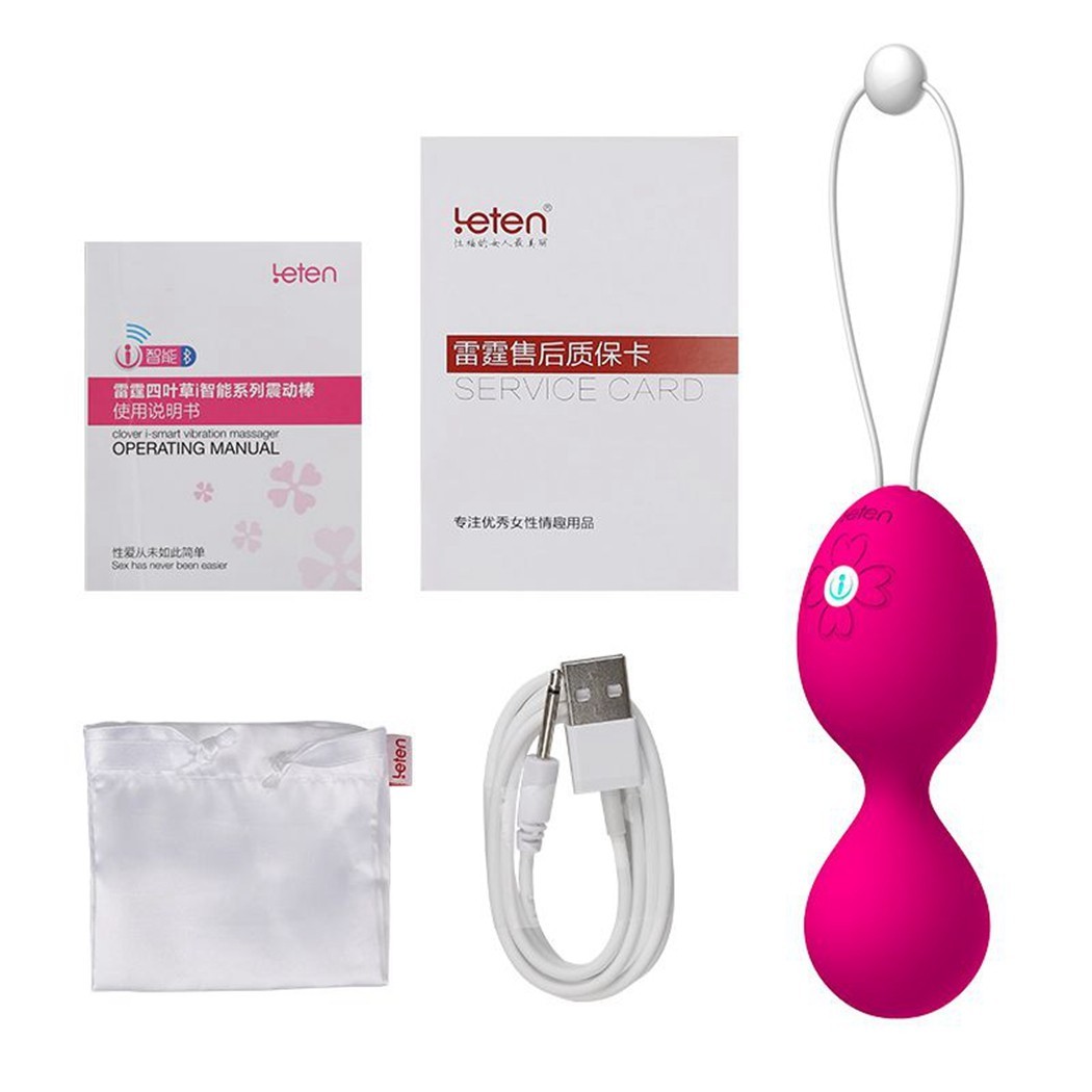 Leten App Control Vibrating Kegel Ball Bluetooth Remote Control Vaginal